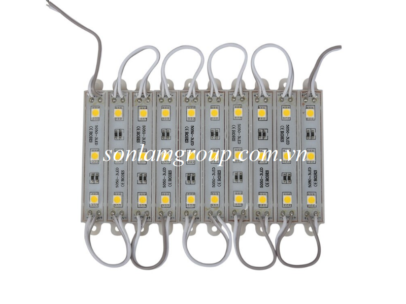 Đèn LED module 12V 3 bóng chip 5730 SLD | Sơn Lam Group